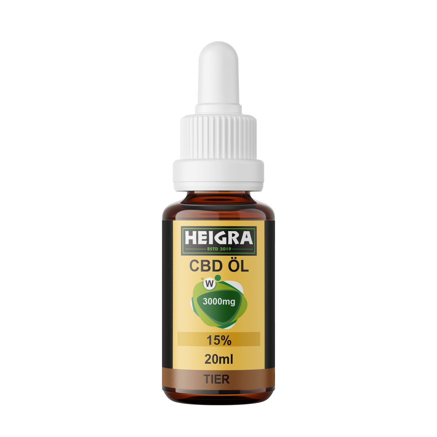 Tier CBD ÖL 15% - Heigra GmbH